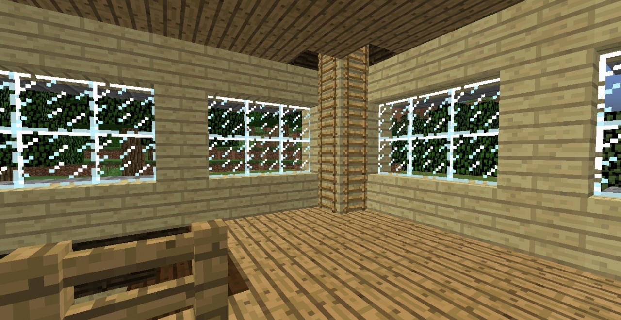 Wooden Home Minecraft Map