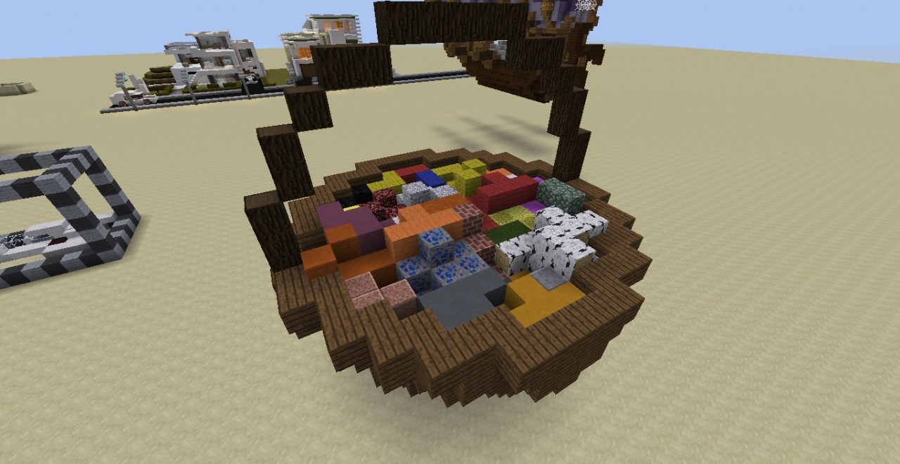Halloween Build #3: Bowl of Candy Minecraft Map