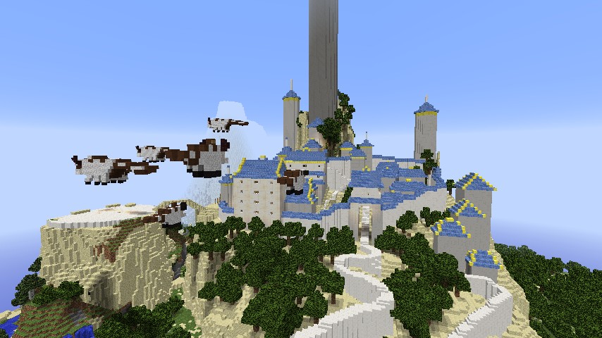 Restored Southern Air Temple Minecraft Map