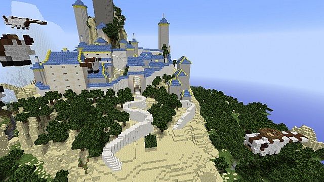 Restored Southern Air Temple Minecraft Map