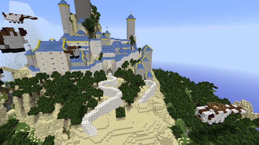 Restored Southern Air Temple Minecraft Map