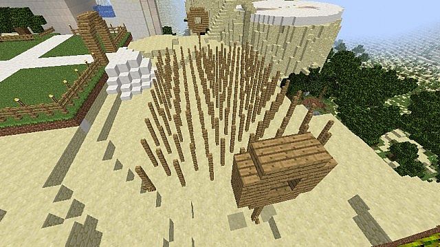 Restored Southern Air Temple Minecraft Map