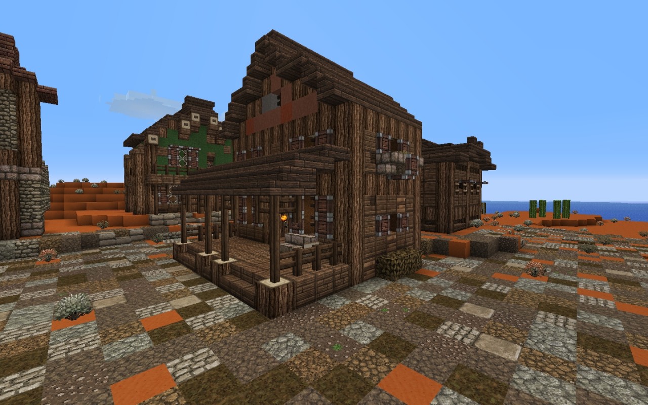 Wild Western Town: Weston Minecraft Map