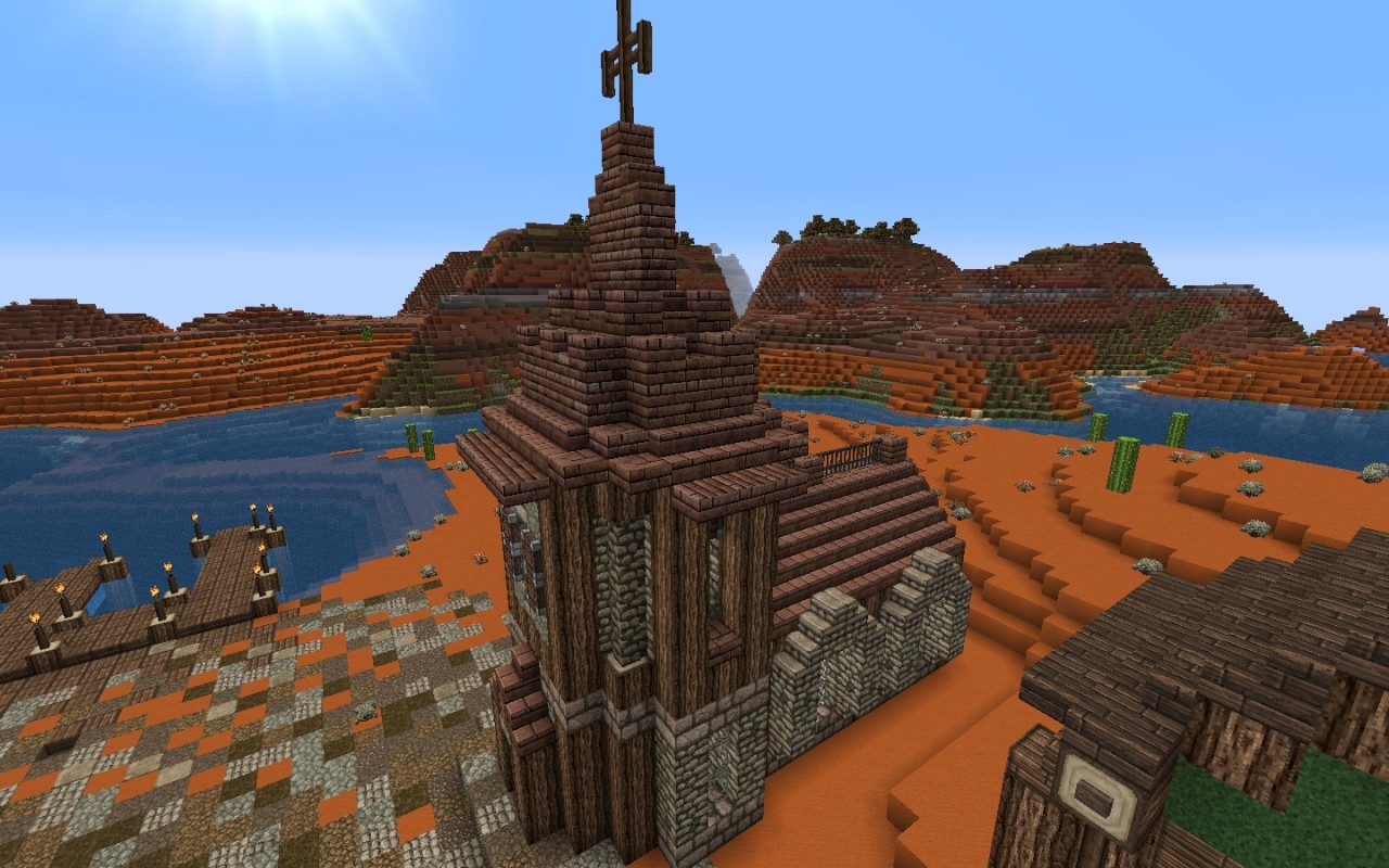 Wild Western Town: Weston Minecraft Map