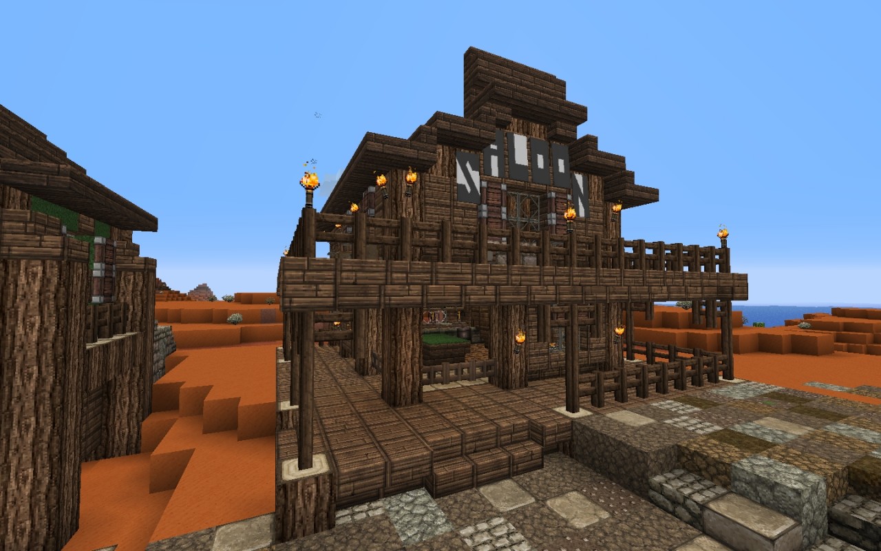 Wild Western Town: Weston Minecraft Map