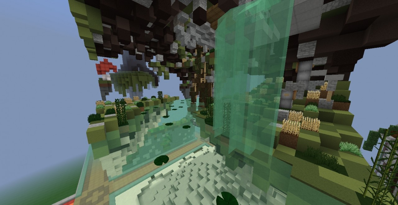 Spark Plot Build. Minecraft Map