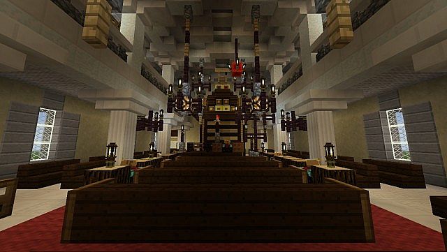 Kahal Kadosh Sha'ar HaShamayim - Great Synagogue of Gibraltar Minecraft Map
