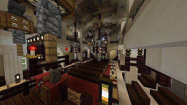 Kahal Kadosh Sha'ar HaShamayim - Great Synagogue of Gibraltar Minecraft Map