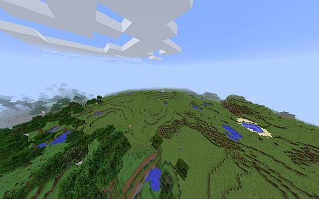 Survivial Flatland Seed Minecraft Map