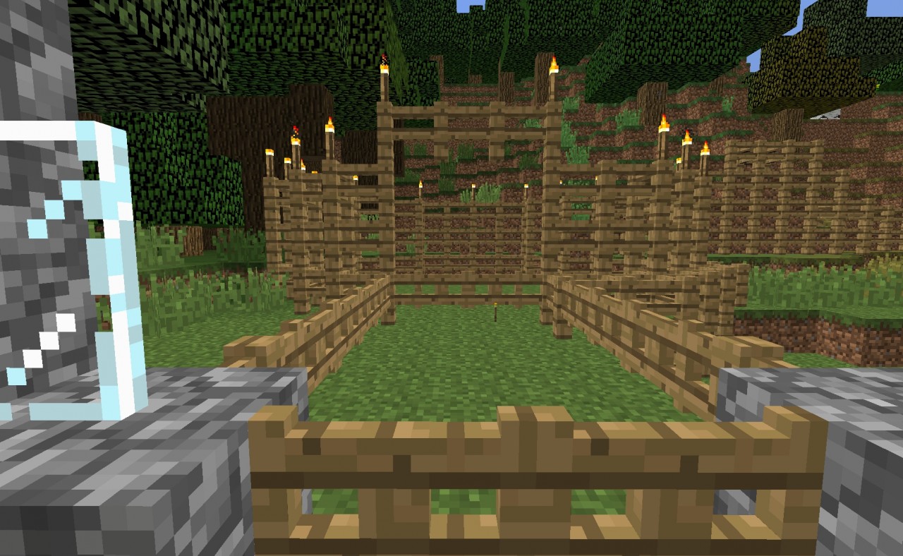 Beautiful Horse Ranch Minecraft Map