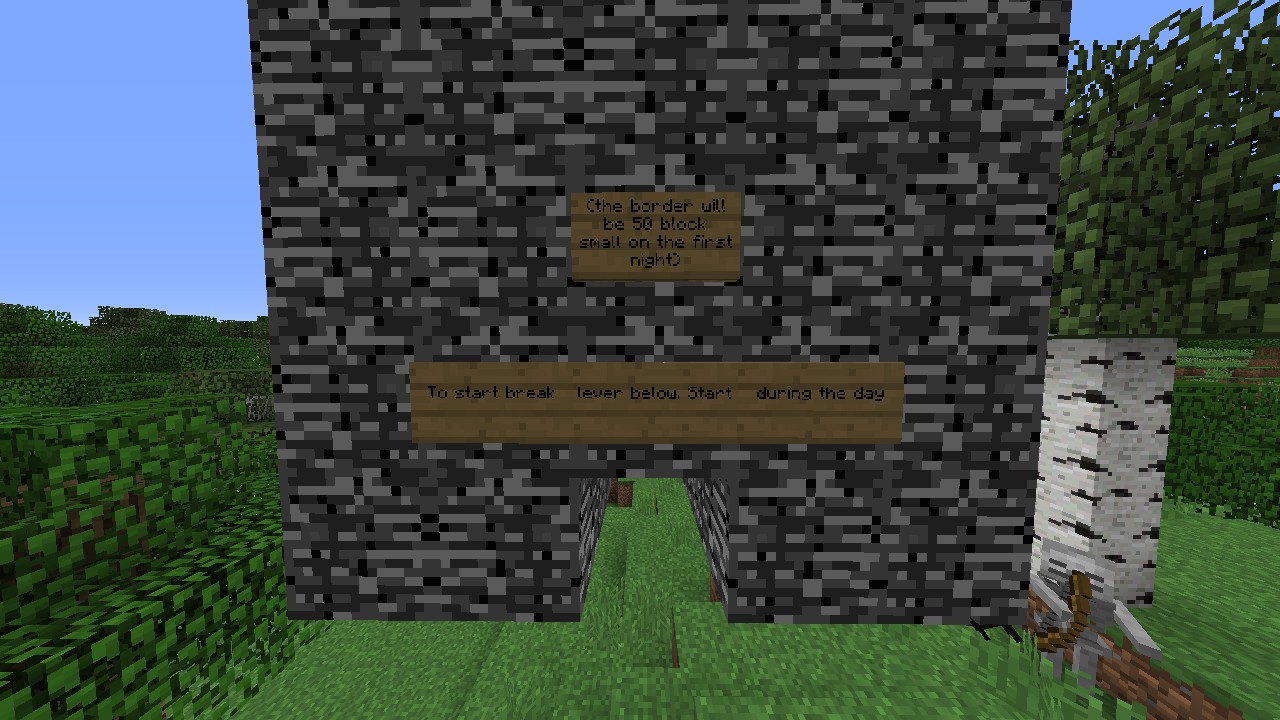 Border Pulse - Survival with Pulsing Borders (For MC 1.19.4) Minecraft Map