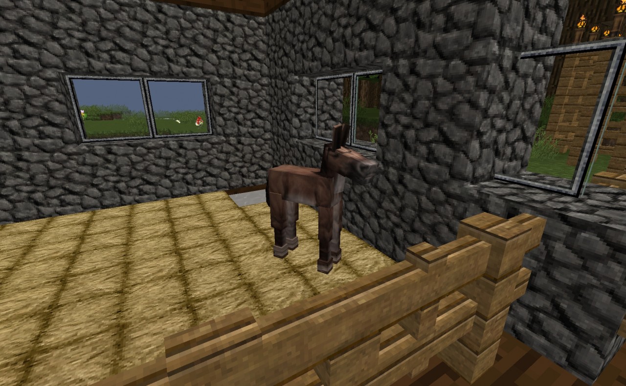 Beautiful Horse Ranch Minecraft Map
