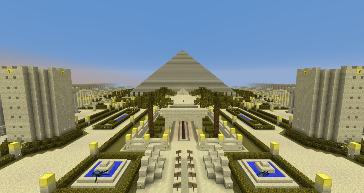 Let's go on an adventure! - The Pyramid Minecraft Map