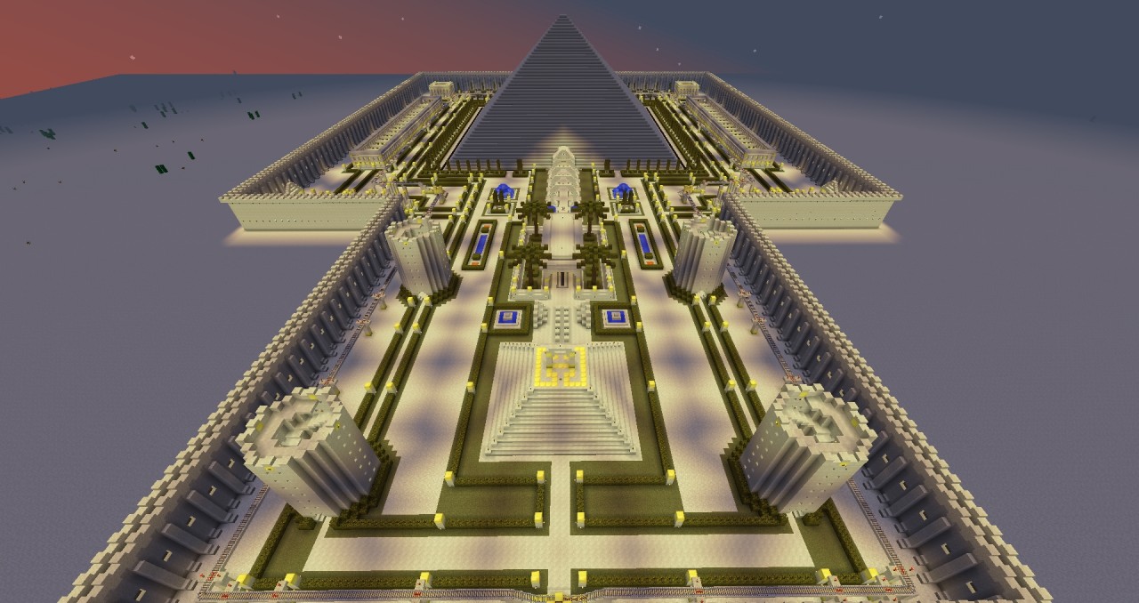 Let's go on an adventure! - The Pyramid Minecraft Map
