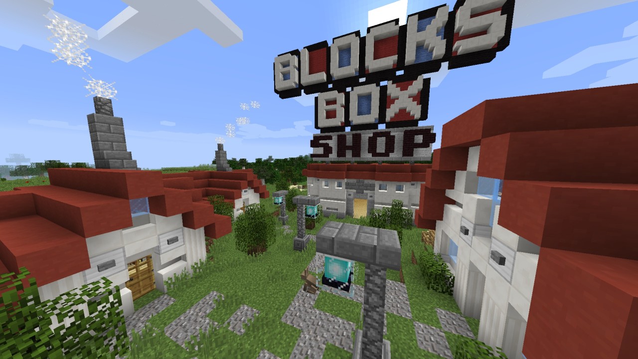 Small Pokemon Themed Spawn (commission) Minecraft Map