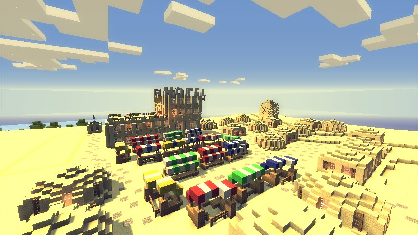 Desert Map Minecraft Map