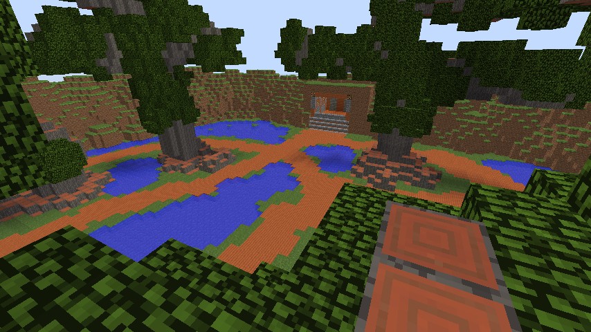 Kit PvP Arena (Acaica Wood) Minecraft Map