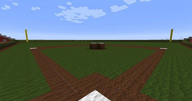 Small Baseball Field Minecraft Map