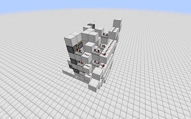 Simple Redstone Elevator 1.10 Minecraft Map