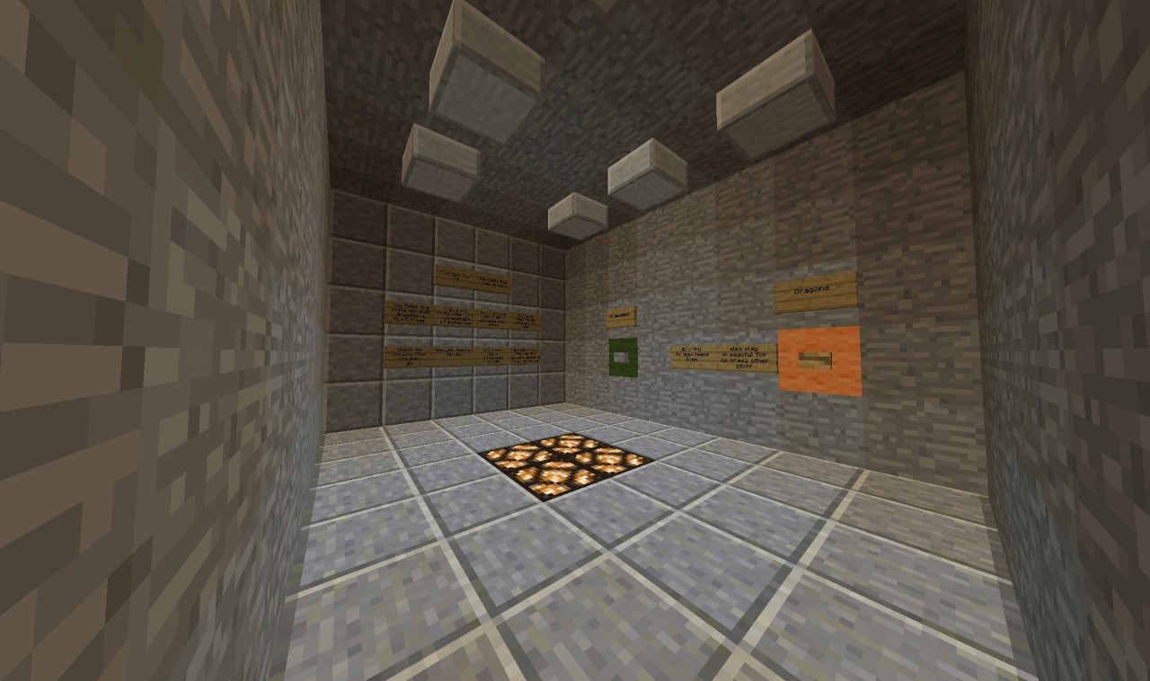 Ender's Game Battle Room Minecraft Map