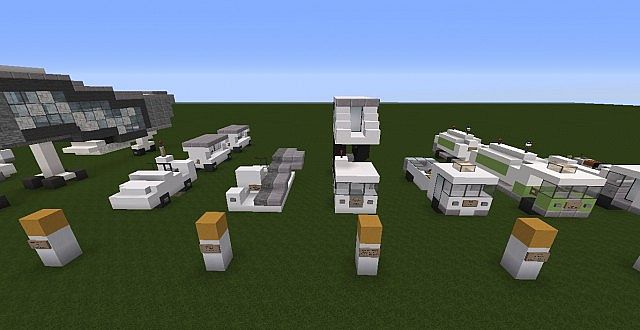 Airport Apron Ground Service Vehicles Minecraft Map