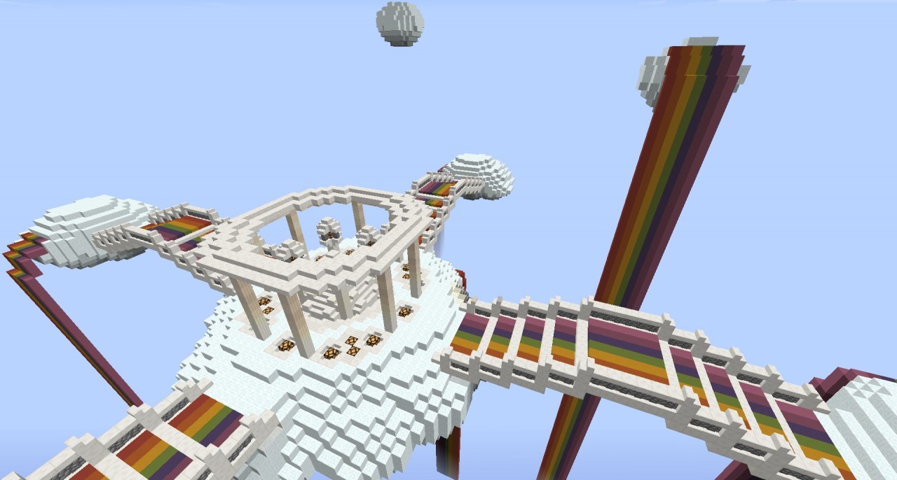 -=Rainbow Spawn=- Minecraft Map