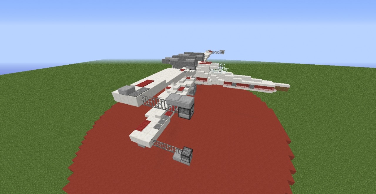 X-Wing Fighter [Star Wars] Minecraft Map
