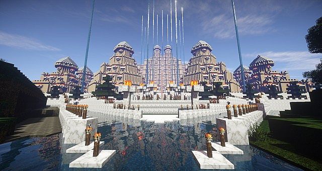 Sandstone Palace Minecraft Map