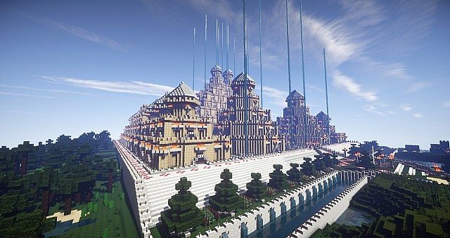 Sandstone Palace Minecraft Map