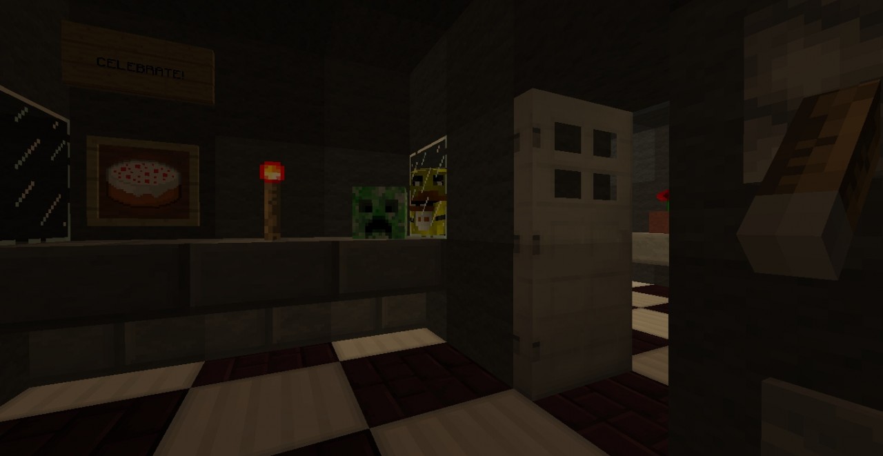FNAF (Five Nights at Freddy's) Minigame Map Minecraft Map