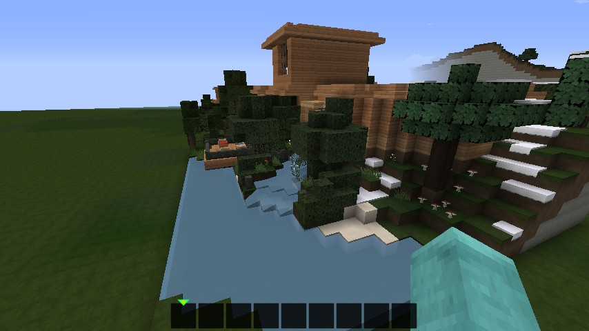 Boat Port "Cascada Azul" Minecraft Map