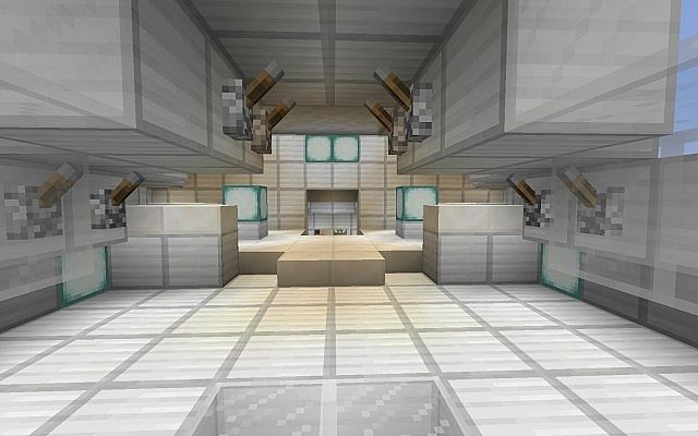 Warframe Tenno ship Minecraft Map