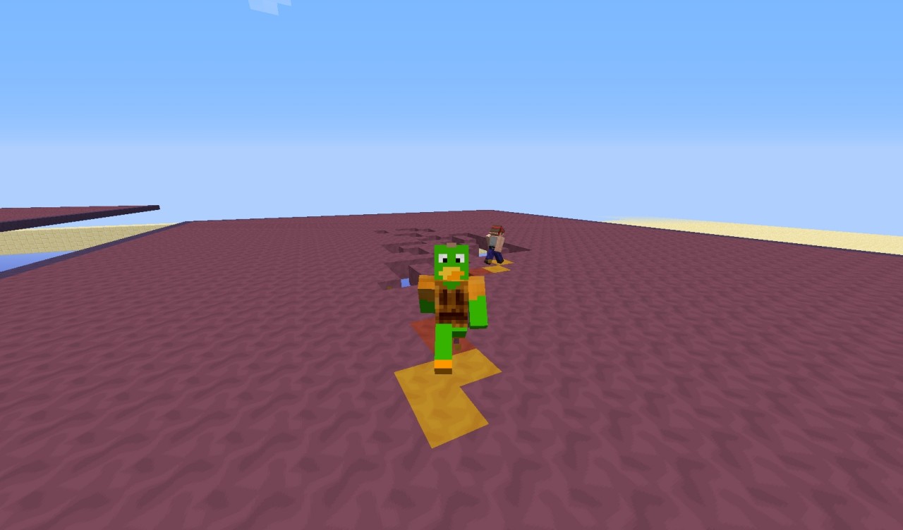 Runner minigame in vanila Minecraft Minecraft Map