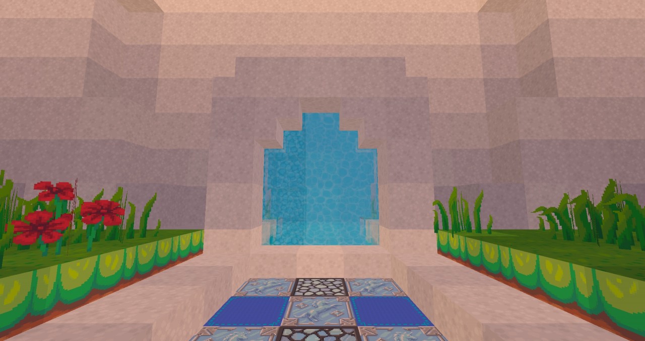 Simple server spawn Minecraft Map