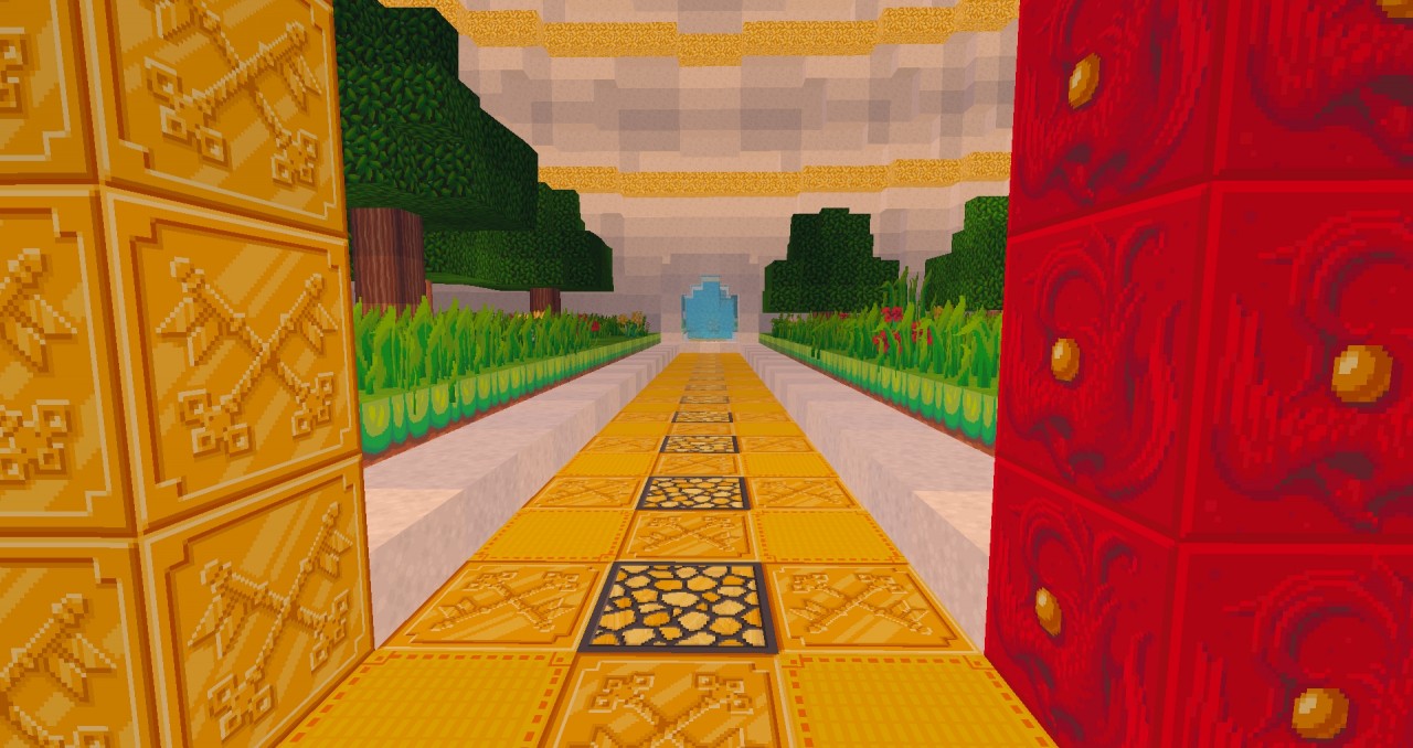 Simple server spawn Minecraft Map