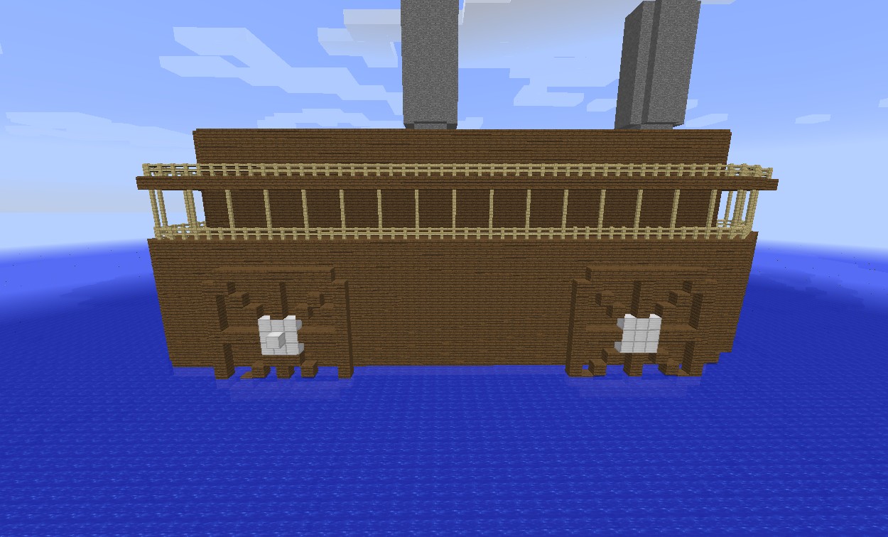 1880 Steam Boat Minecraft Map