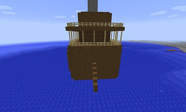 1880 Steam Boat Minecraft Map