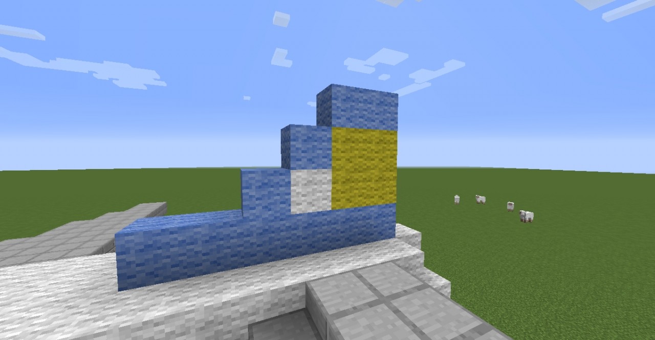 Palau Micronesia Air Boeing 737-33A Minecraft Map