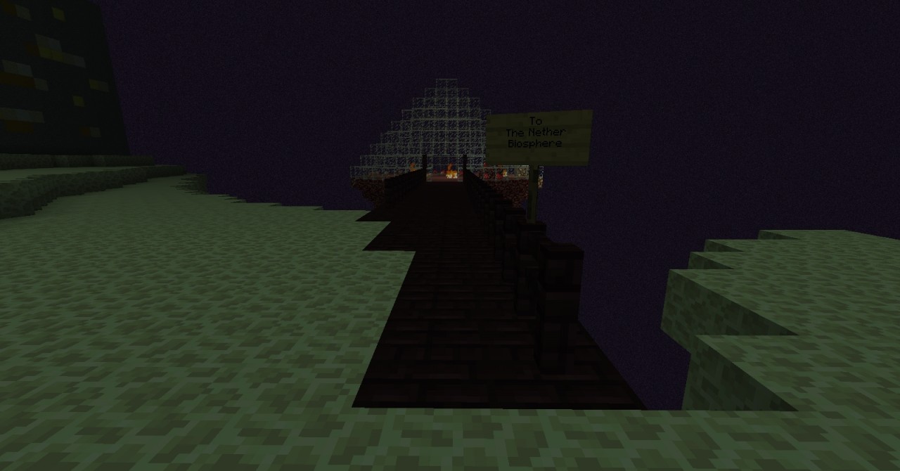 Nether Biosphere Minecraft Map