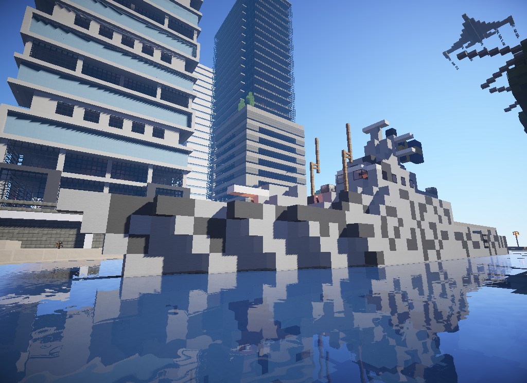 Visby Class Corvette Minecraft Map