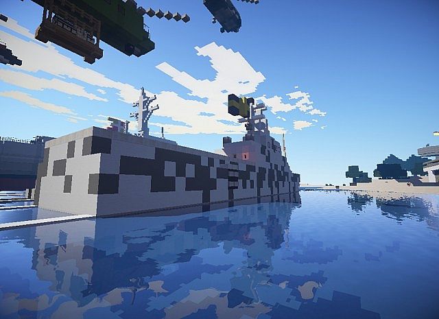 Visby Class Corvette Minecraft Map