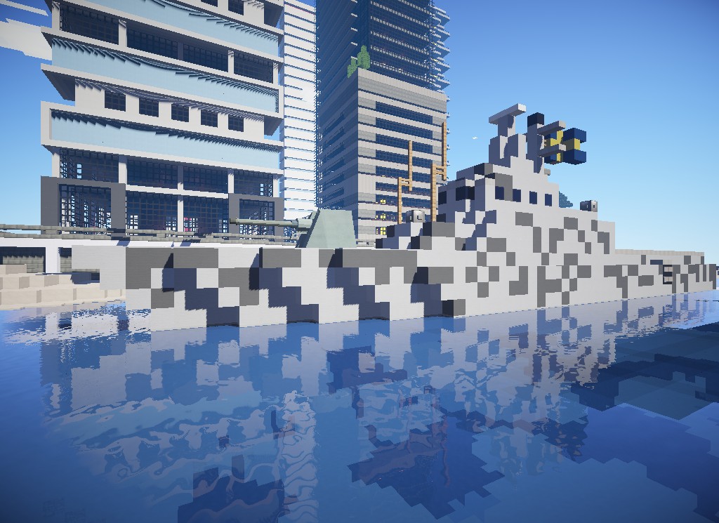 Visby Class Corvette Minecraft Map