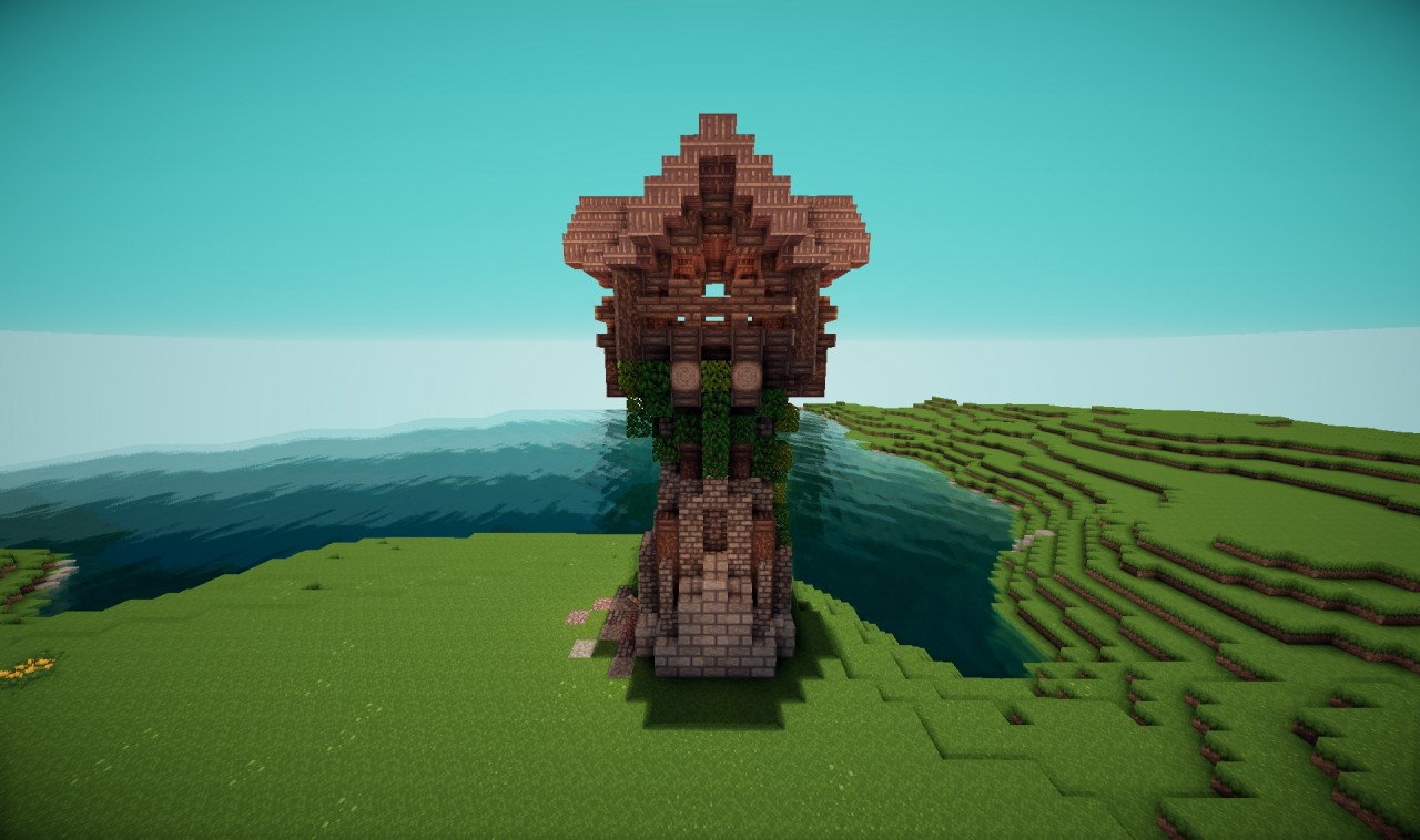 Small Medival Watch Tower Minecraft Map