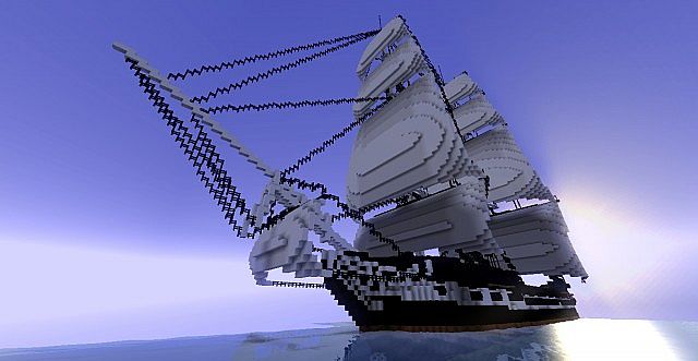 USS constitution Minecraft Map