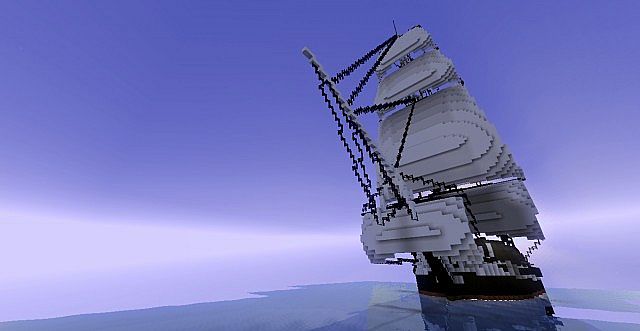 USS constitution Minecraft Map