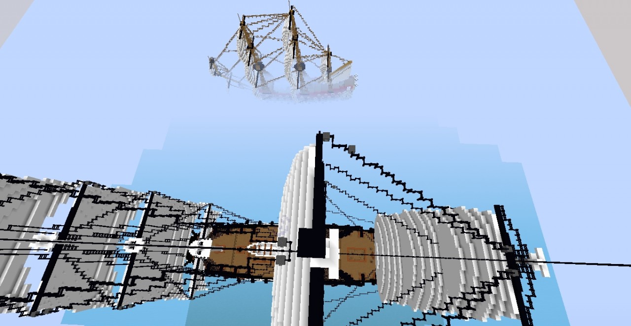 USS constitution Minecraft Map