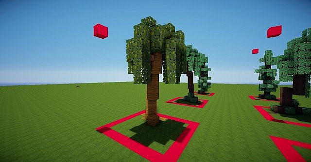 Small Custom Tree Bundle Minecraft Map