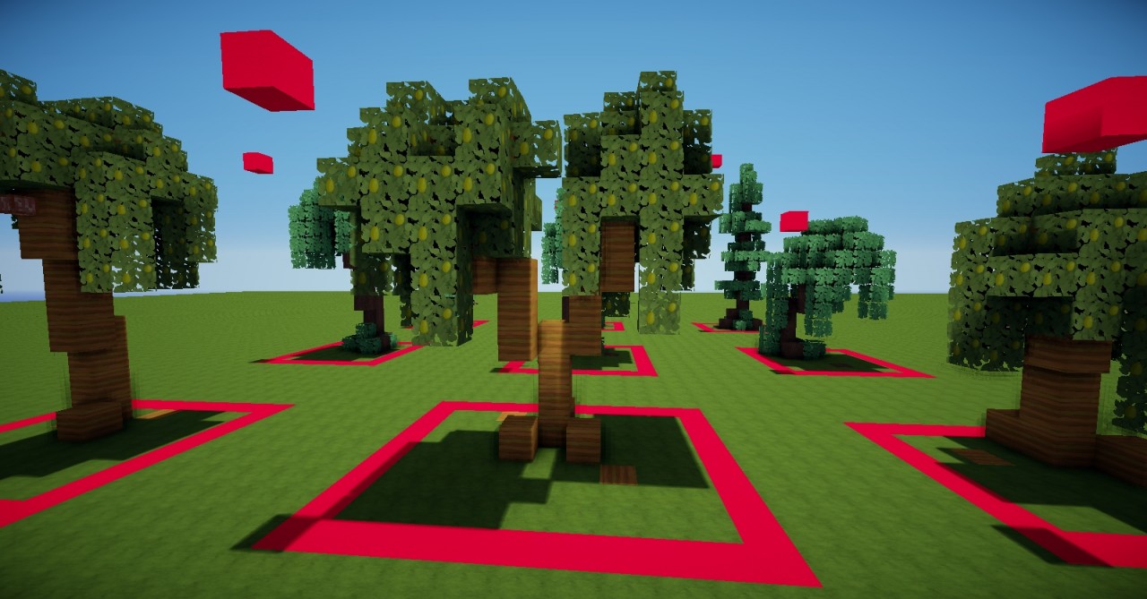 Small Custom Tree Bundle Minecraft Map