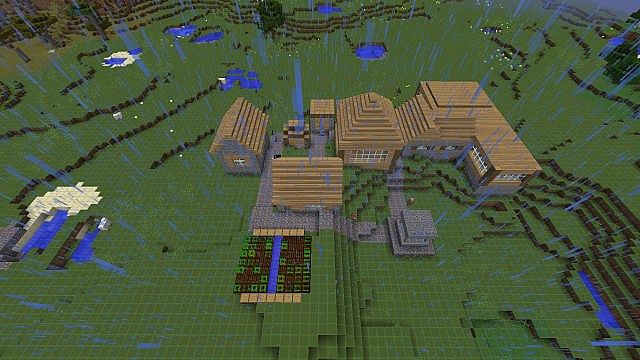 survival town Minecraft Map