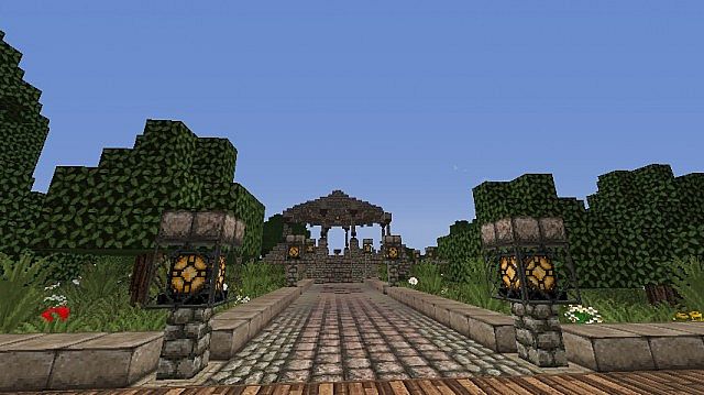 Hypercraft Creative spawn Minecraft Map
